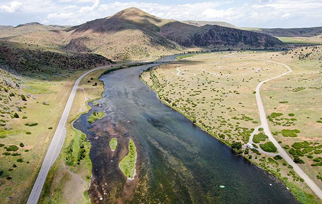 Madison River-Norris Reach Island Enhancement Project